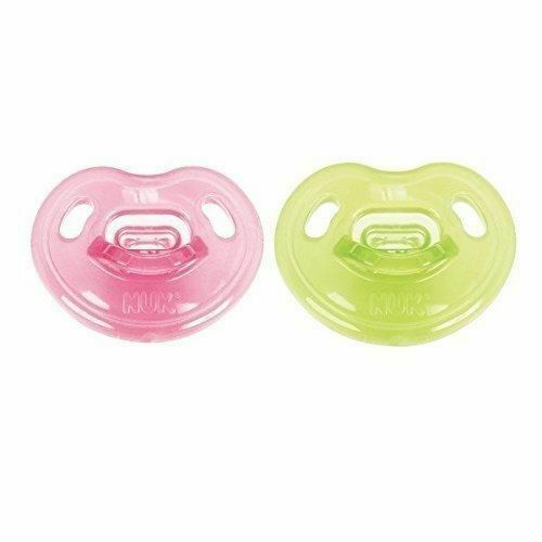 NUK Orthodontic Pacifier 100 Silicone Green and Blue 2pk for sale ...