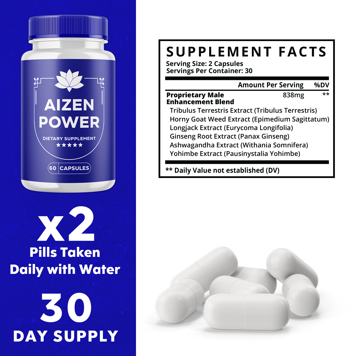 Aizen Power Pills - Aizen Power Male Vitality Support Supplement ...