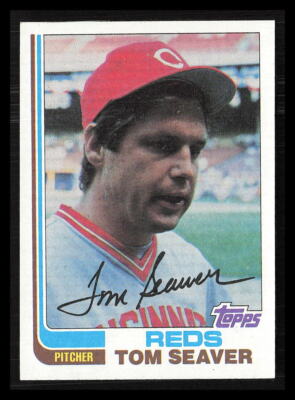 Tom Seaver 1982 Topps Coca-Cola Cincinnati Reds #19 Cincinnati Reds | eBay