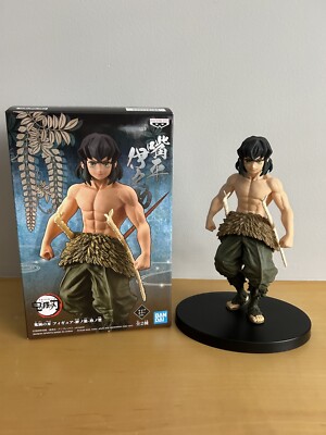 Demon Slayer Inosuke Hashibira Unmasked Banpresto Vol. 9 Statue Figure ...