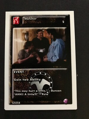 WATCHER Highlander 2nd Edition 2E CCG TCG Legacy Gain 2 ability | eBay