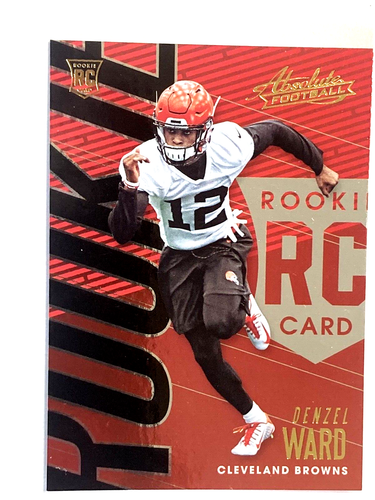 2018 Panini Absolute Denzel Ward Rookie Card #126 | eBay