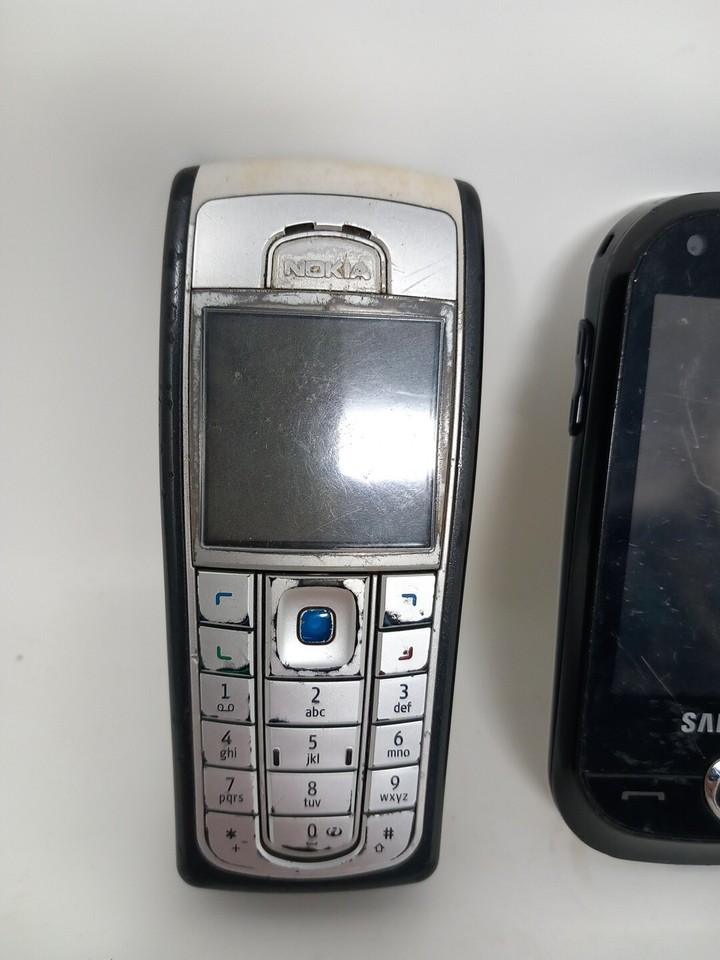 3 Old Phones Nokia 6230i - Sharp GX25 - Samsung GTB5310 3 Mobile Phone ...