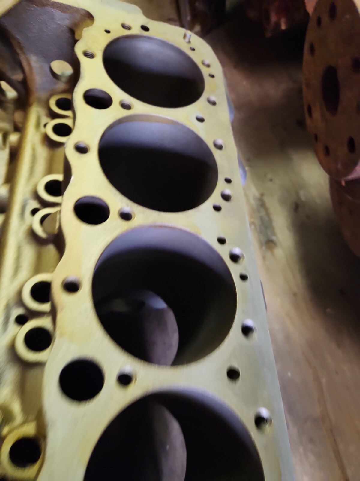 1967 Chevy 302 327 Small Journal Engine Block Camaro Z28 SS CE counter ...