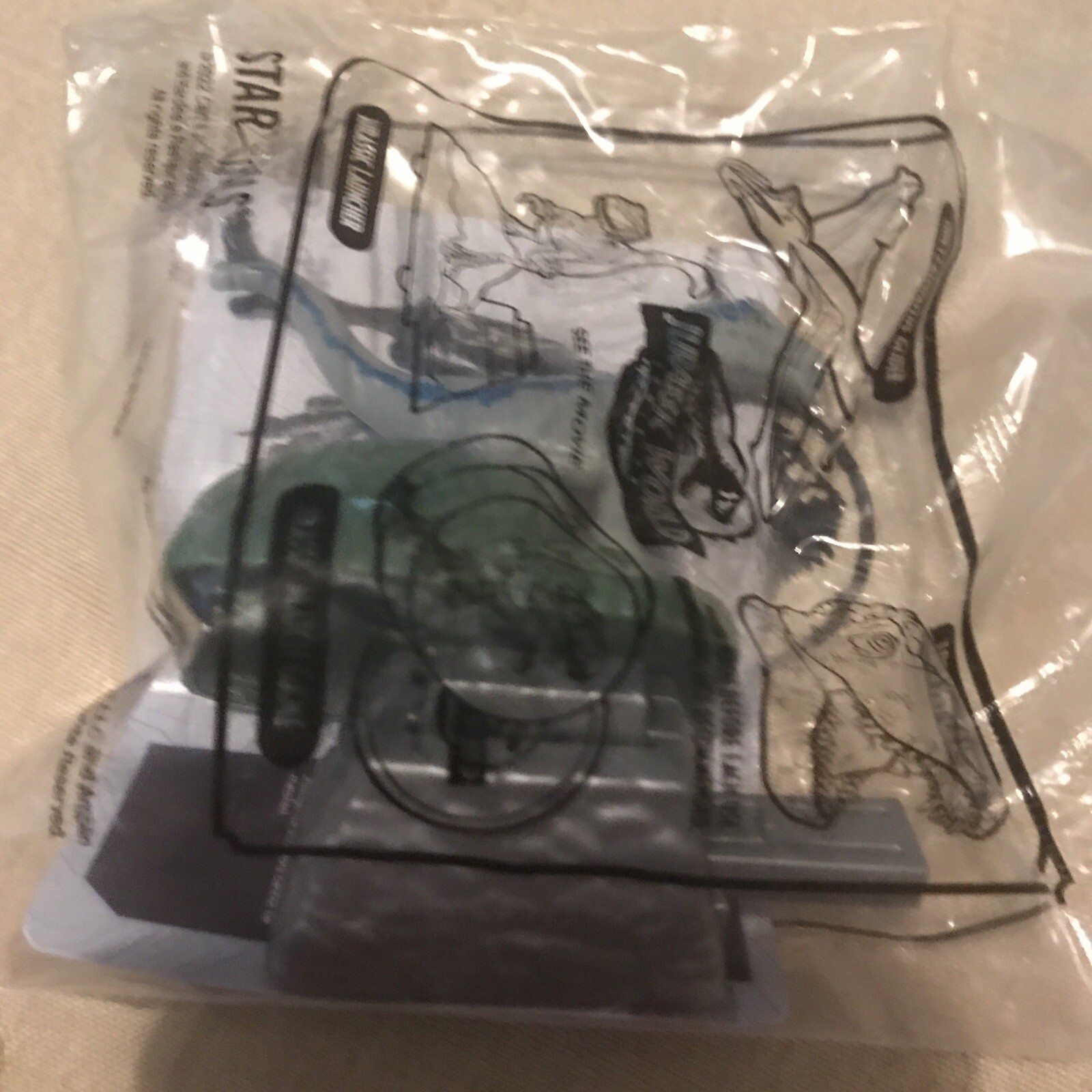 Hardees Carl's Jr Kids Meal Toy Jurassic World Dominion Blue Guardian ...