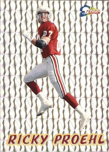 1993 Pacific Prisms Football Card #83 Ricky Proehl /17000 | eBay