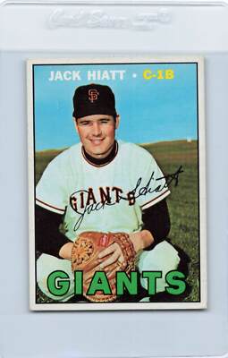 1967 Topps #368 Jack Hiatt Giants EX/MT *7458 | eBay