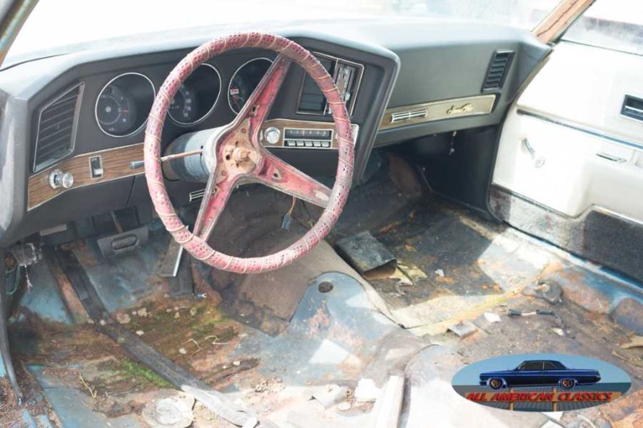 1971-72 GRAND PRIX DASH TRIM AROUND AIR CONDITIONING VENT, VENT ...
