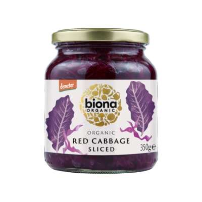 Biona Red Cabbage Organic / Demeter in Glass jars 350g (Pack of 6 ...
