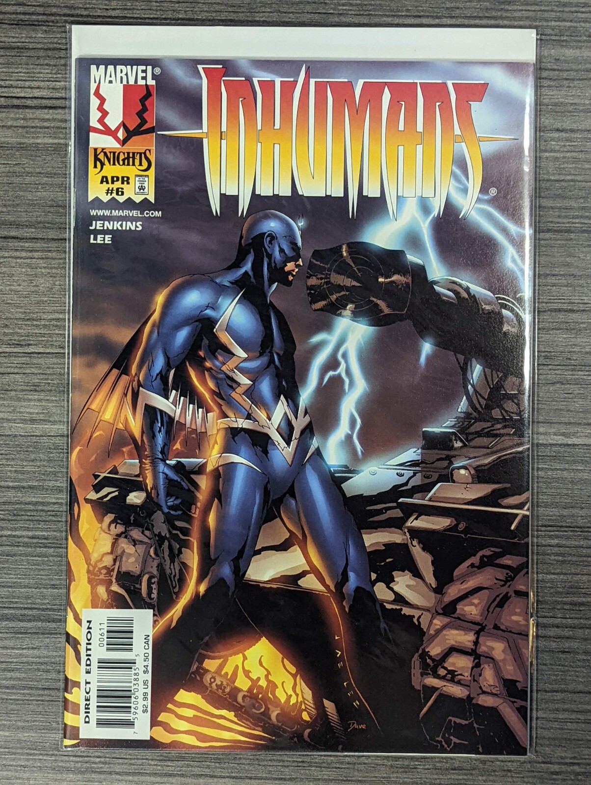 Inhumans #6 Jae Lee Cover Paul Jenkins 1999 Marvel Comics | eBay