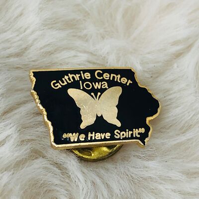 Guthrie Center Iowa Souvenir Enamel Lapel Pin We have Spirit w ...