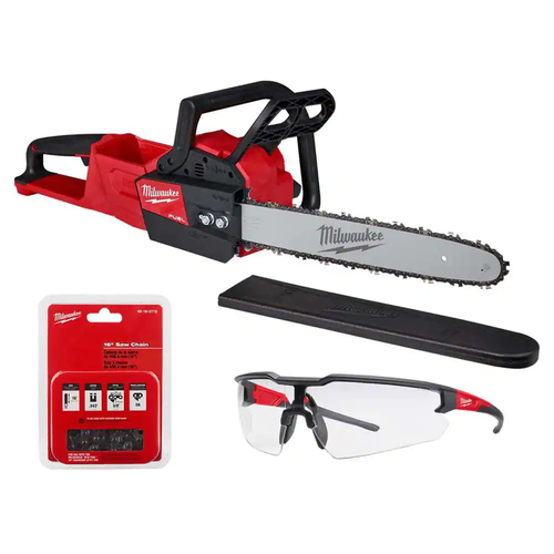 Cordless Chainsaw Tool Only with 16 inch Chain and Safety Glass by ...