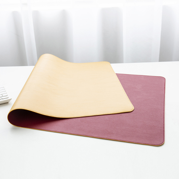 2pcs Waterproof leather computer mouse pad 60cm*30cm desk pad writing ...