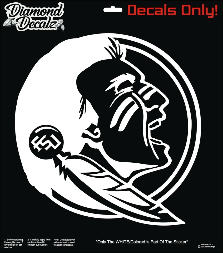 Florida State Seminoles Vinyl Decal SEC College Football Car Window ...