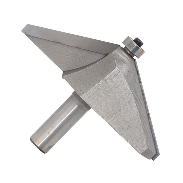 1/2 Inch Shank 60 Degrees Chamfer Router Bit Woodworking Trimming ...