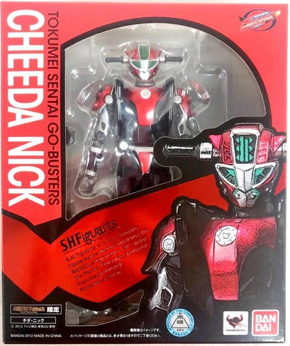 Bandai SH Figuarts Tokumei Sentai Go-Busters Cheeda Nick | eBay