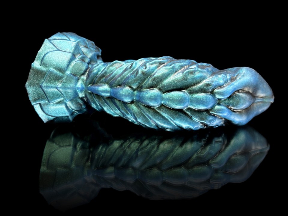 Dragon Dildo Felix Platinum Silicone Dong Colorshift Sex Toy Moster ...