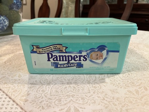 Vintage Pampers Baby Fresh Original Wipes Hard Plastic Case Only | eBay