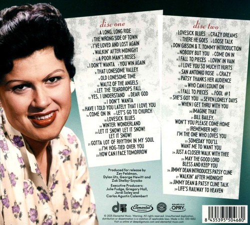 PATSY CLINE IMAGINE THAT: THE LOST RECORDINGS (1954-1963) [2 CD] NEW CD ...