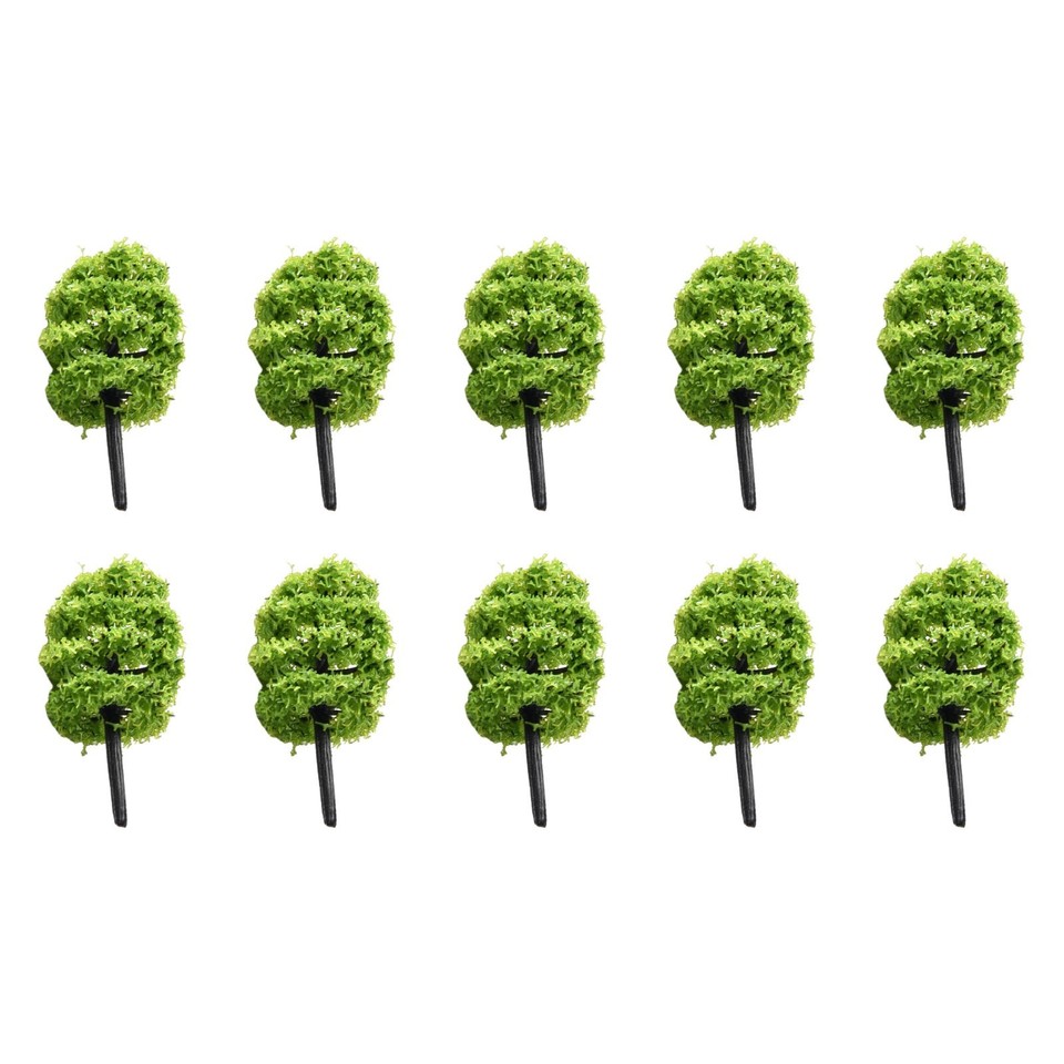 40 Pcs HO OO Scale Model Trees Train Railroad Layout Diorama Wargame ...