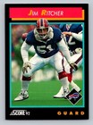 1992 Score Jim Ritcher #350 Buffalo Bills | eBay