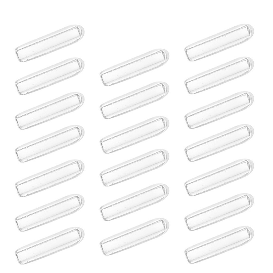 20 Pcs Hook Rubber Sleeve Plastic Tip Caps Metal Protector Clothes ...
