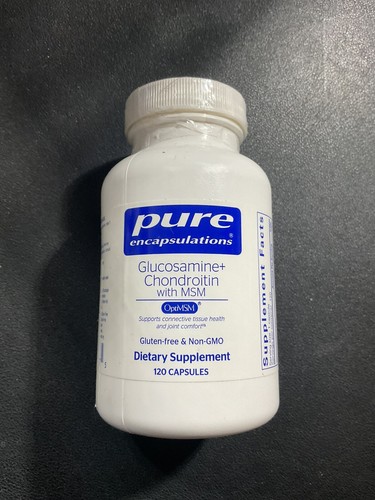 Pure Encapsulations Glucosamine Chondroitin with MSM - 120 Capsules Exp ...