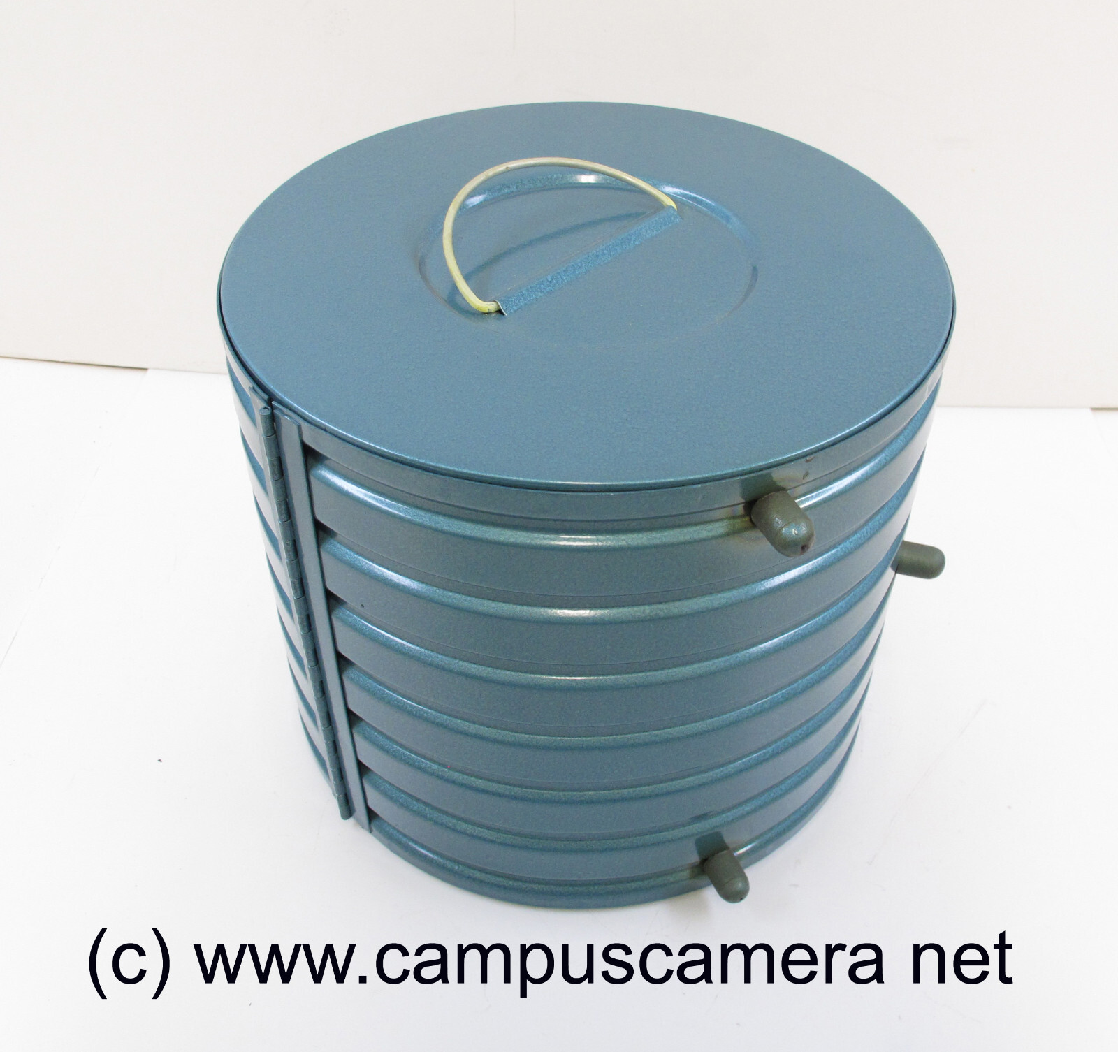Compco 8mm / Super8 400ft Steel Film Reel Storage Container "ReelBank ...