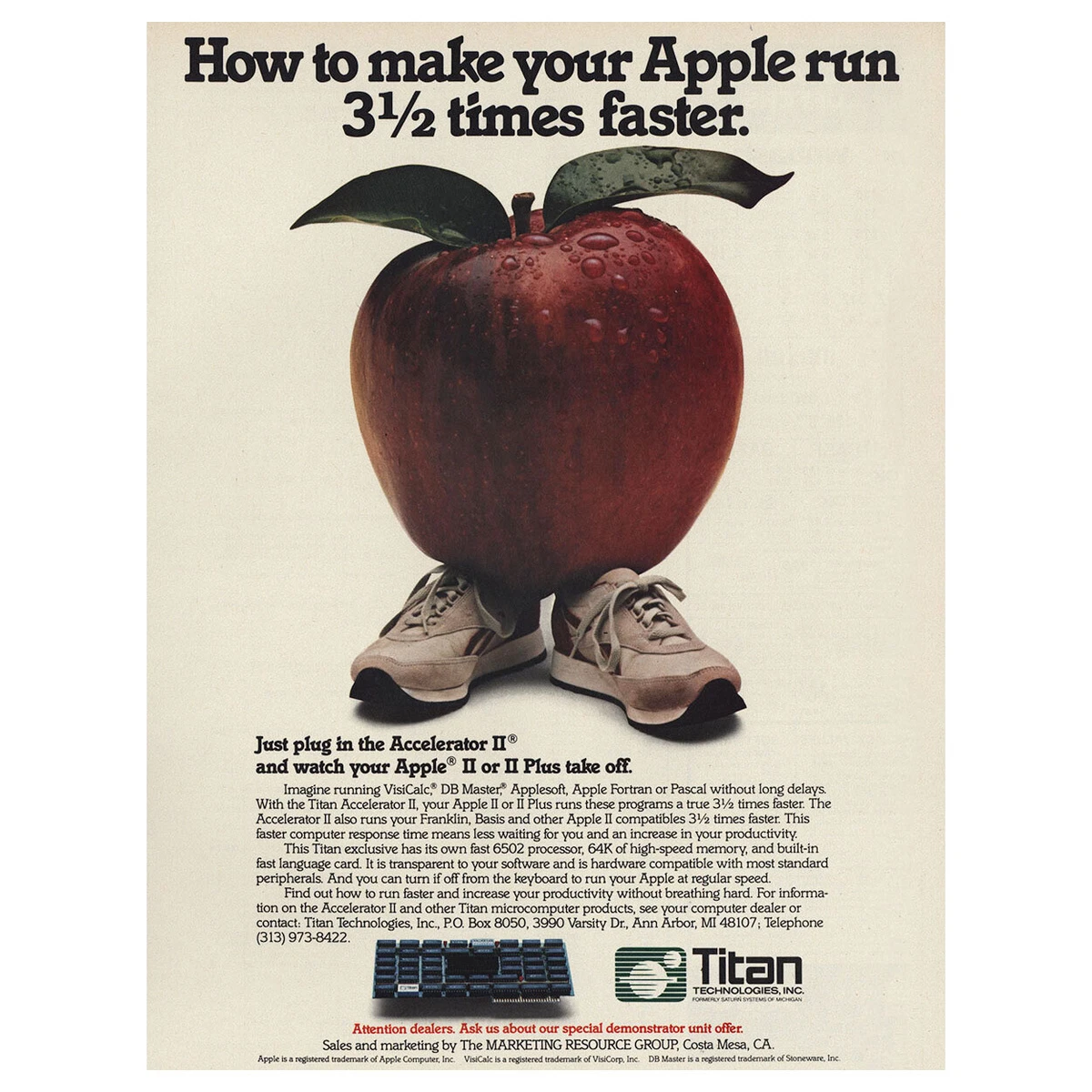 Apple Print Advertisements