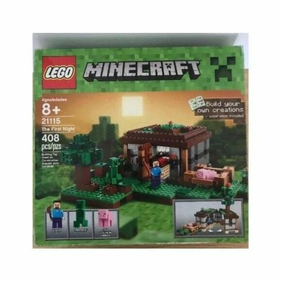 Lego Minecraft The First Night 21115 100% Complete Excellent Used ...