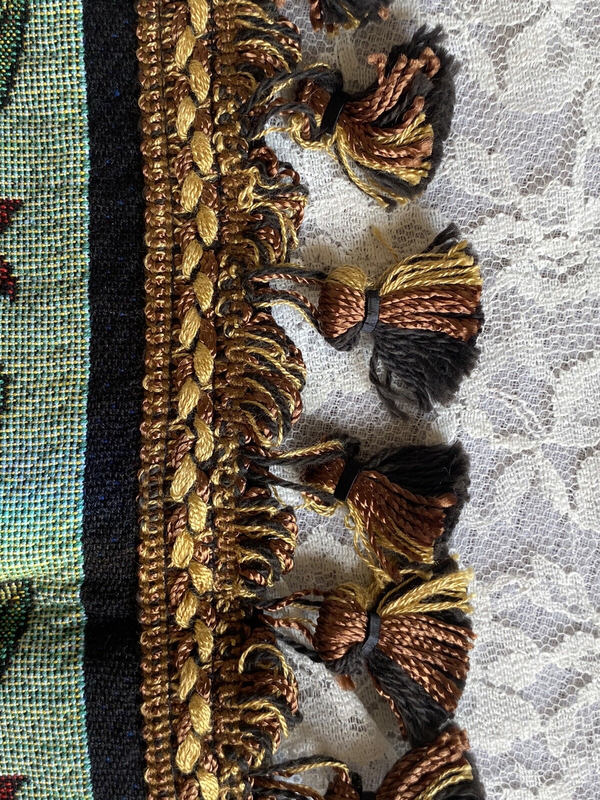 Woven Cotton Tapestry Wall Hanging with Rooster Design Pat Cockrell | eBay