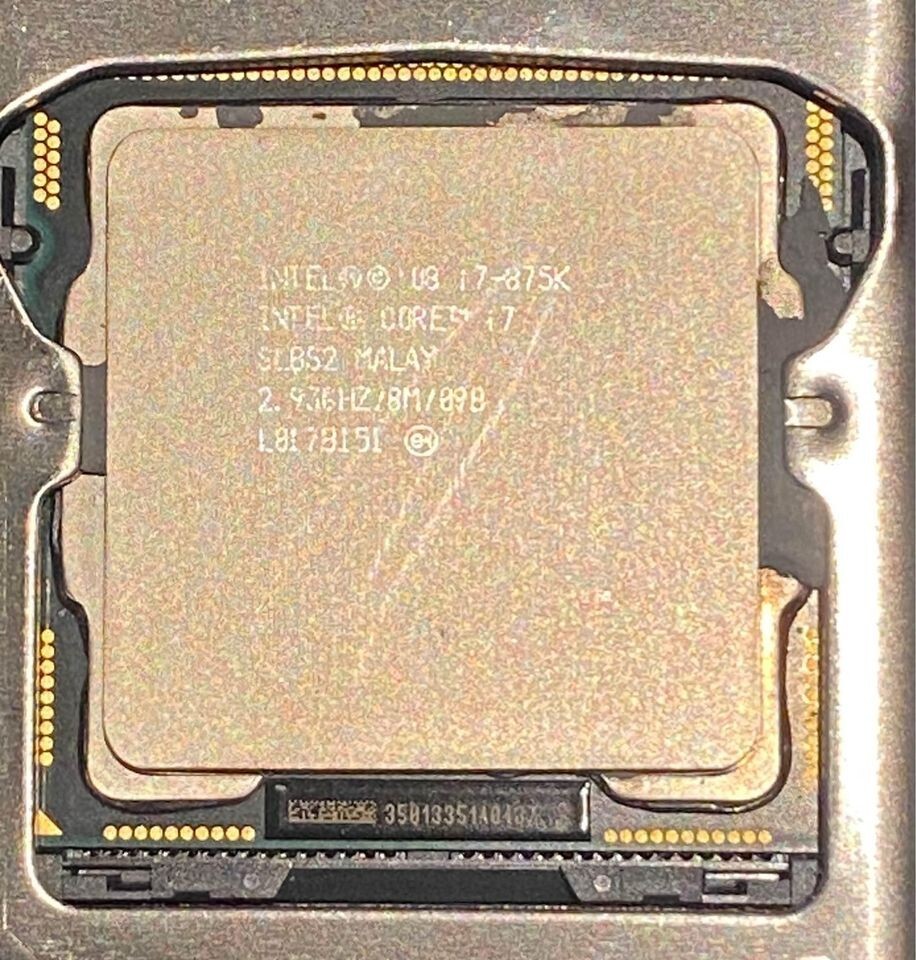 Intel Core i7-875K, 2.93GHz CPU, Quad Core, Socket 1156 | eBay