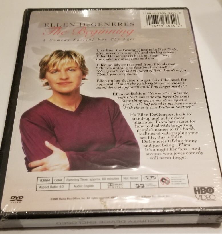Ellen DeGeneres: The Beginning (DVD, 2005) Brand New/ Factory Sealed ...
