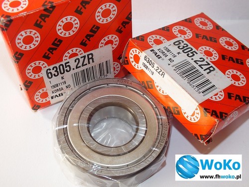 Bearing 6305 2ZR 6305zz 6305Z 6305z 6305 ZR dimension 25x62x17 fast ...
