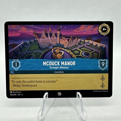 McDuck Manor - Scrooge's Mansion 169/204 Common Into the Inklands ...