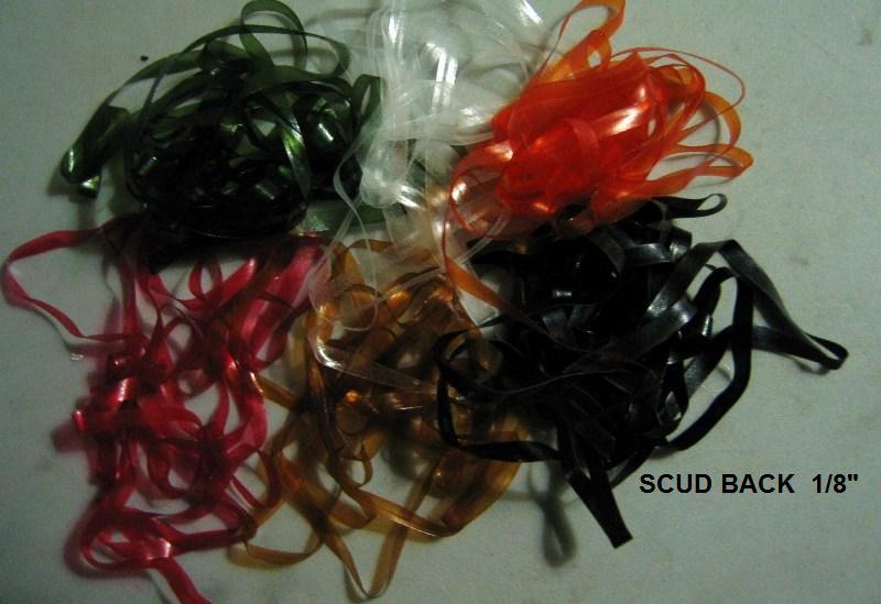 Scud Back (1/8")..16 Color Choices..5 feet of material..COMBINE ...