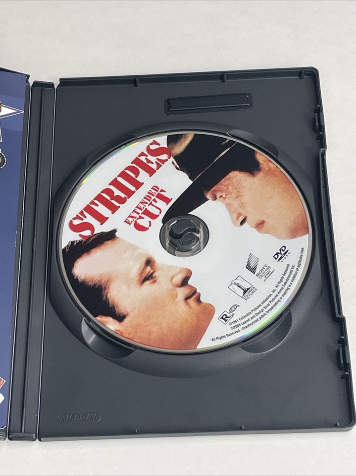Stripes Extended Cut DVD Bill Murray | eBay