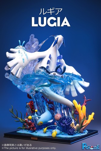 In Stock Lugia Figure Resin PC House Studio Model Statue Collect ...