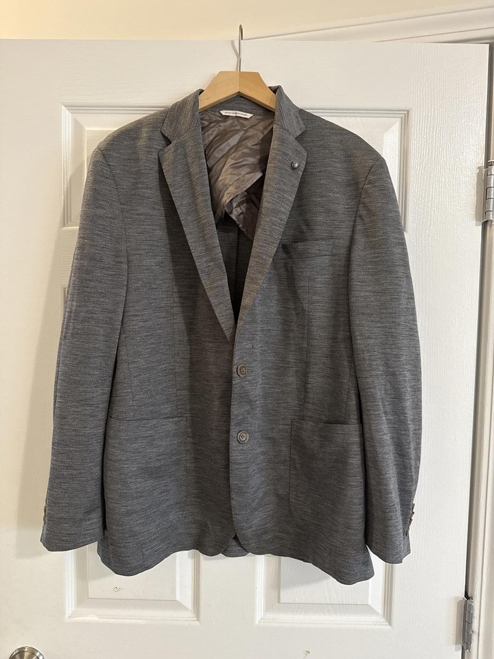 Jack Victor Men's Gray Blazer 46R NWOT | eBay