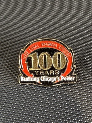 IBEW Lapel Pin Local 134 Chicago, IL 100 Years Anniversary | eBay