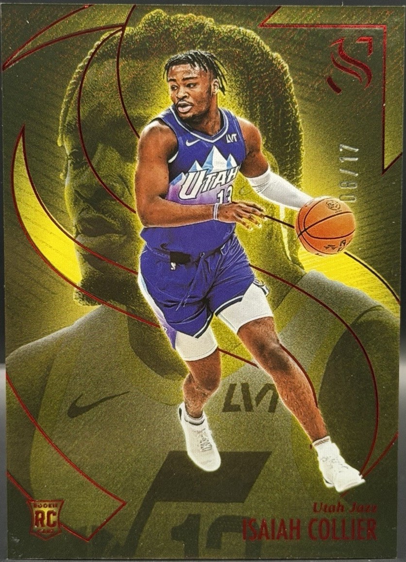 2024-25 Panini Silhouette - Isaiah Collier, Isaiah Collier #84 1st Off ...
