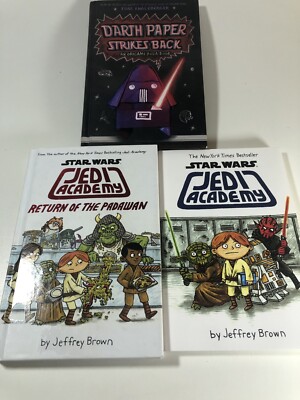 Origami Yoda Darth Paper Tom Angleberger Book & 2 Star Wars Jedi ...