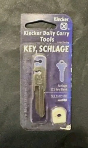 3 Ea Klecker SC1 End Profile Schlage Key Blank. Works with KDC phone ...