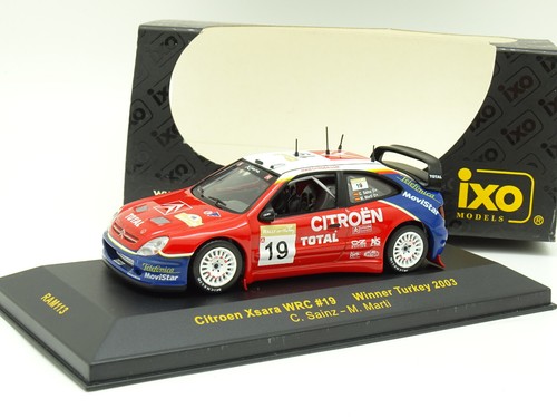 IXO 1/43 - Citroen Xsara WRC Winner Rally Turkey 2003 - Sainz | eBay