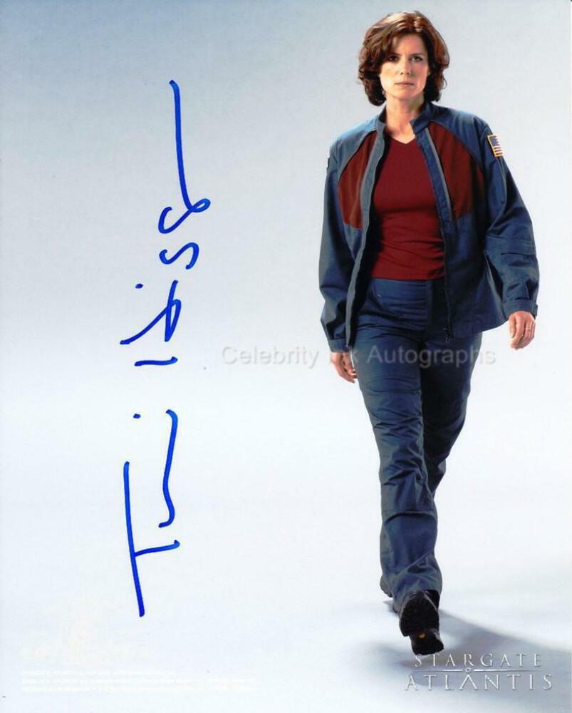 TORRI HIGGINSON as Doctor Weir - Stargate: Atlantis GENUINE SIGNED ...