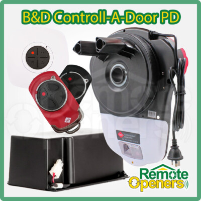 B&D Controll-A-Door Power Drive Roller Door Motor - CAD PD with Battery ...