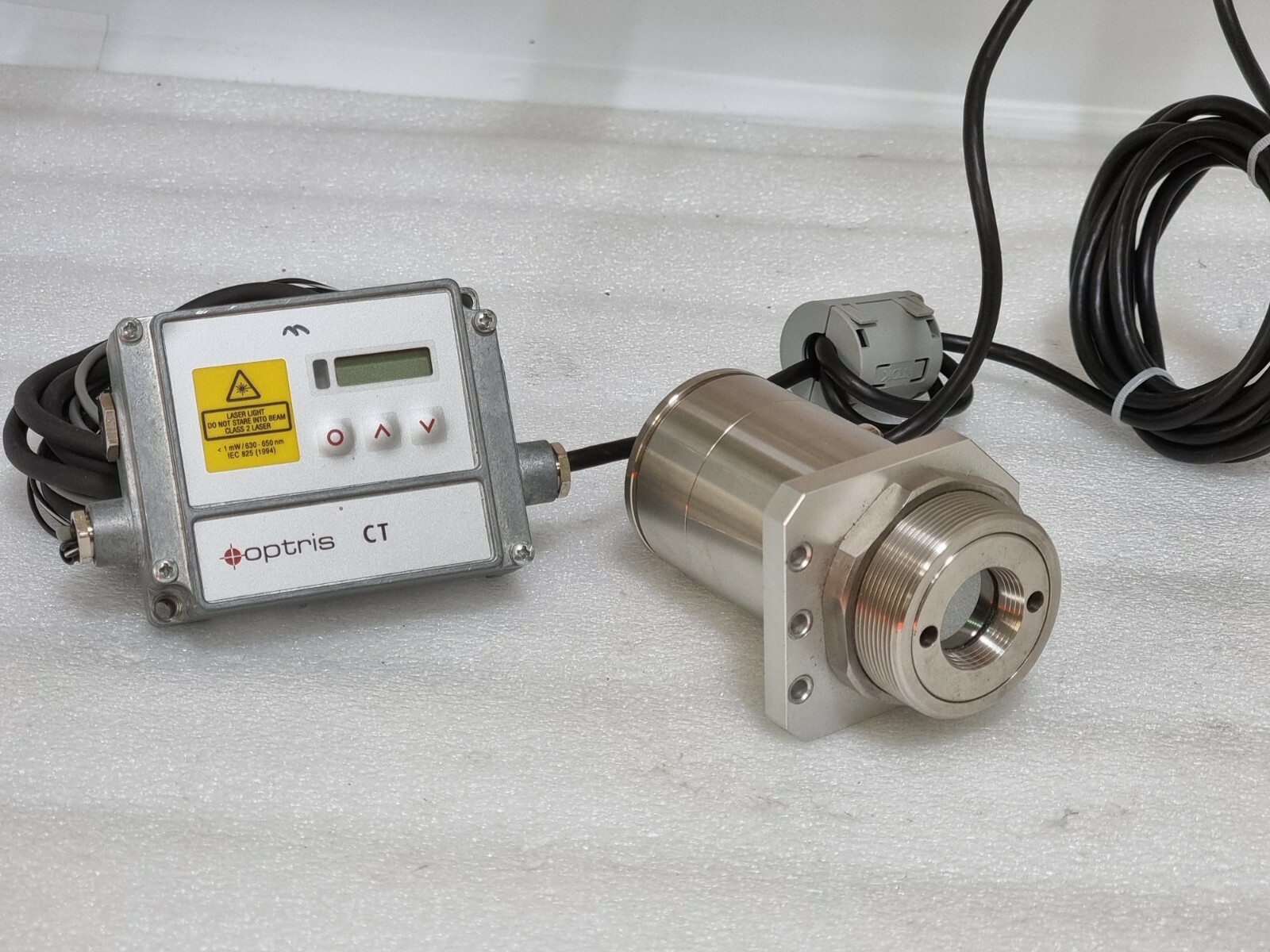 OPTRIS CT LASER INFRARED THERMOMETER 1 mW/ 630-650nm LT-CF1 | eBay
