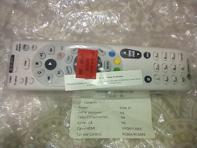 DirecTV RC66RX IR/RF Remote Control AT&T Replaces RC65 RC64 | eBay