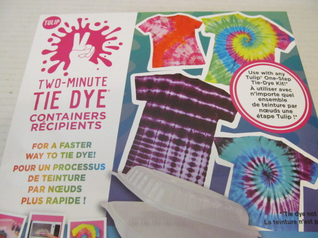 Tulip Two-Minute Tie-Dye 3 Containers for Use with One-Step Kits | eBay