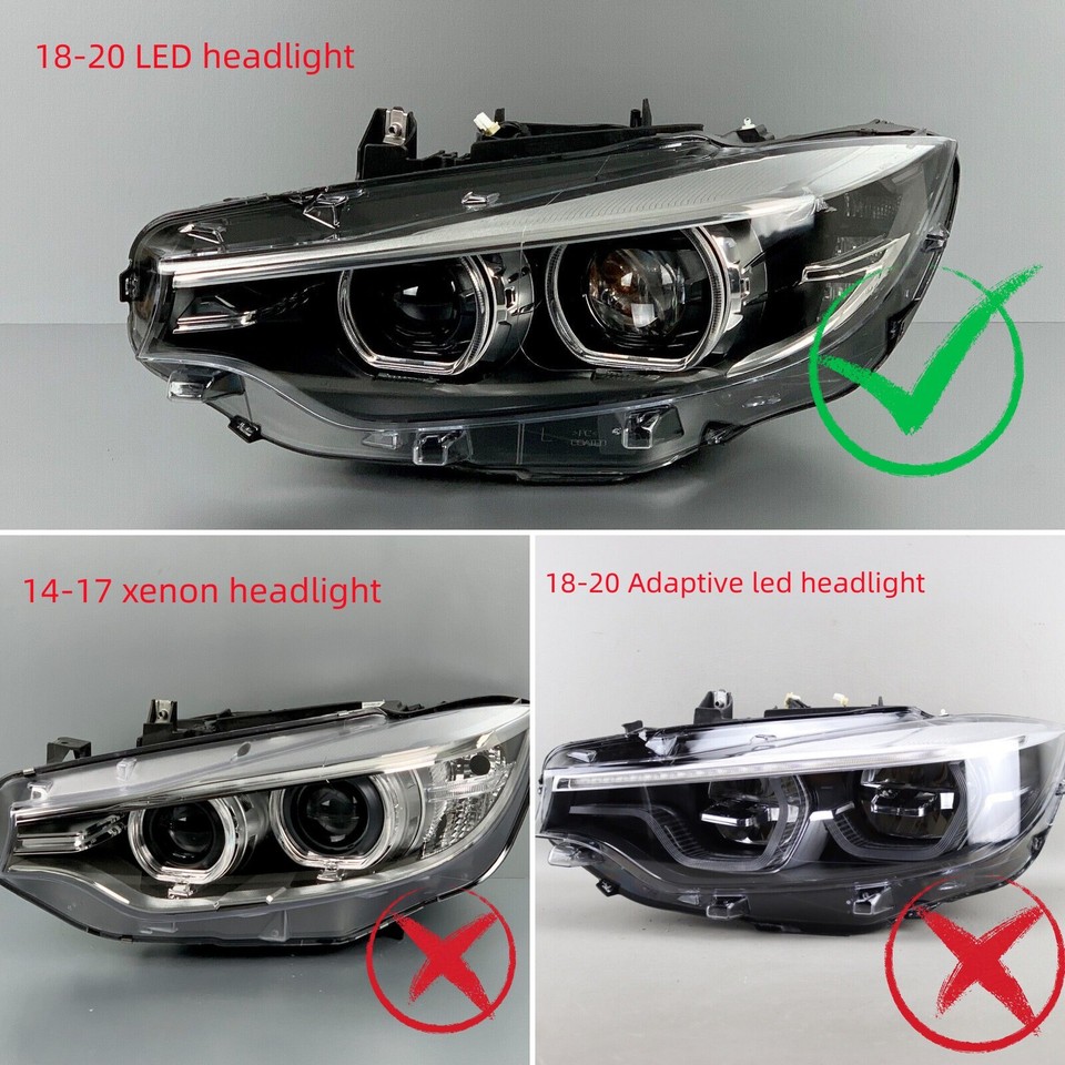 Ice Blue DRL LED Module For BMW F32 F33 LCI 430i 430iX 440i 440iX 2018 ...